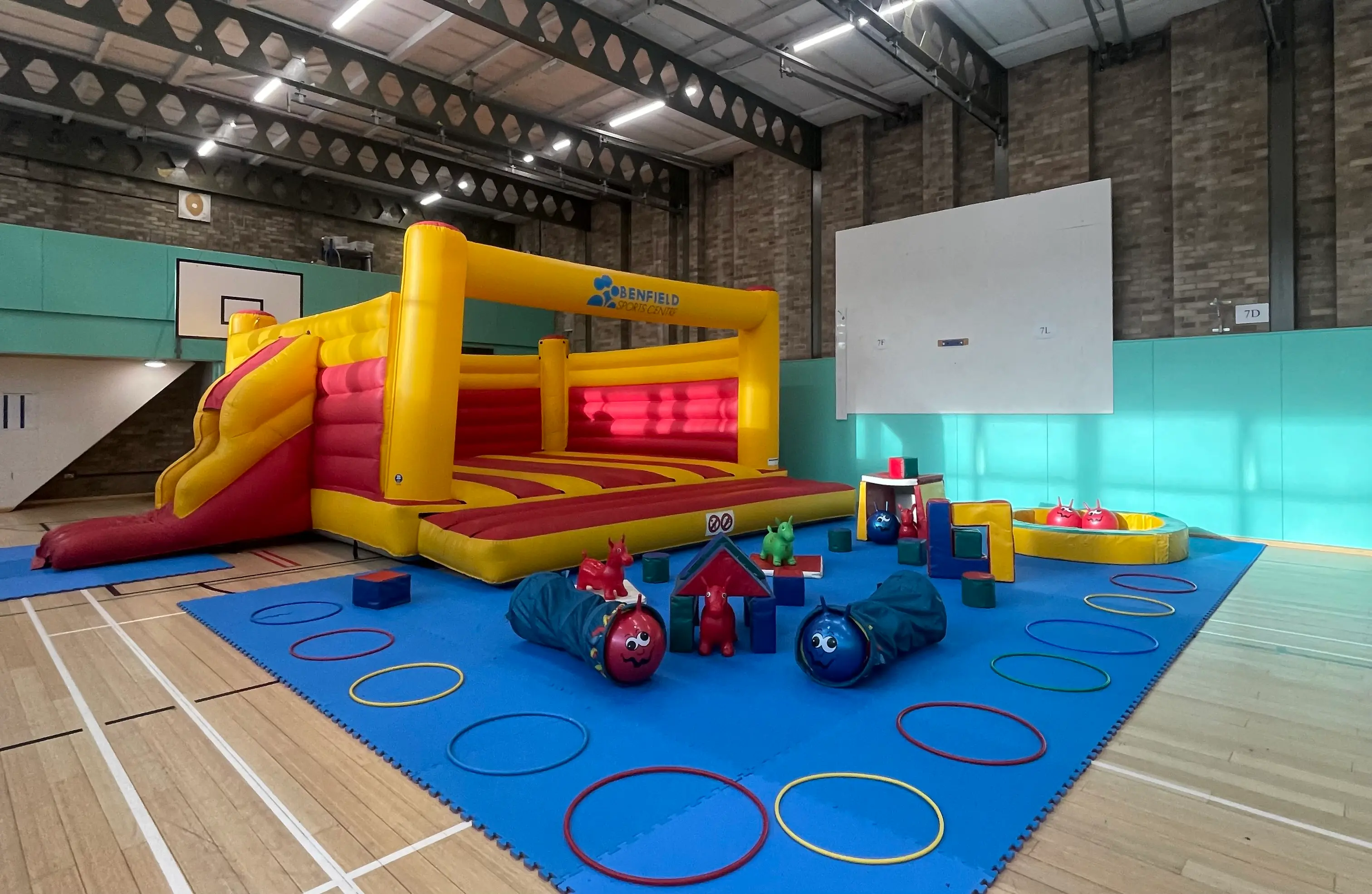 Bouncy Castle & Soft Play Drop In - 3-4pm 01/06/24 | Benfield Sports ...