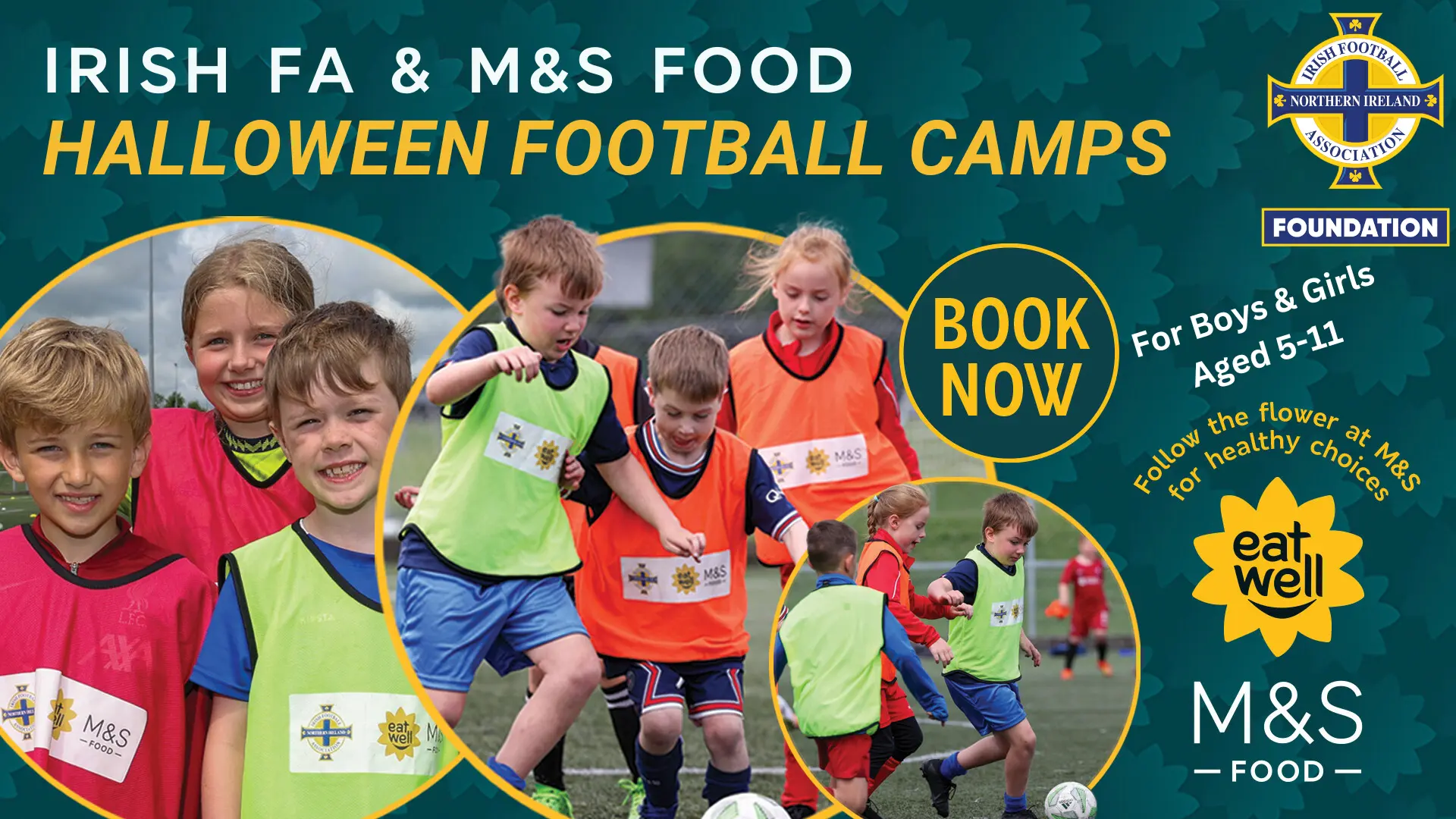2024 Irish FA and M&S Food Halloween Camps: Boys & Girls Aged 5-11 ...